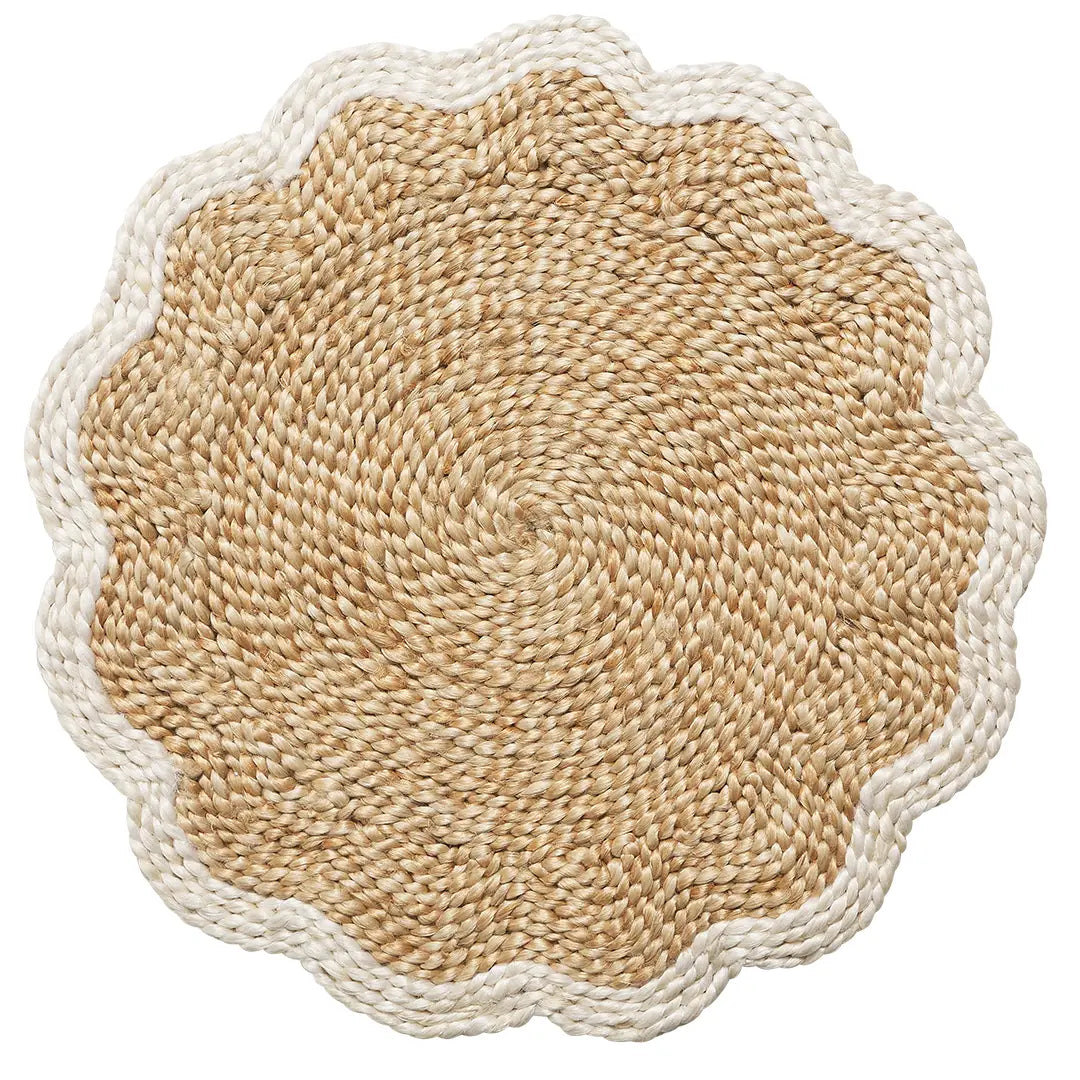 St Clement Scalloped Placemat – Oscar Reed